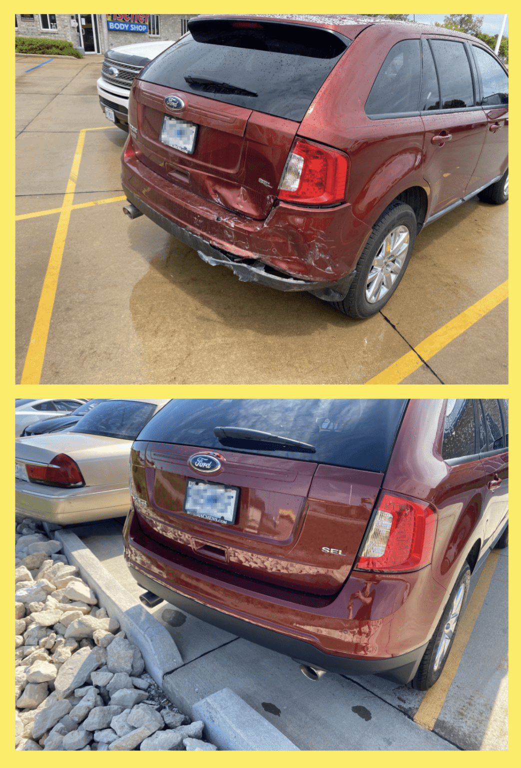 Before & After - Fischer Body Shop